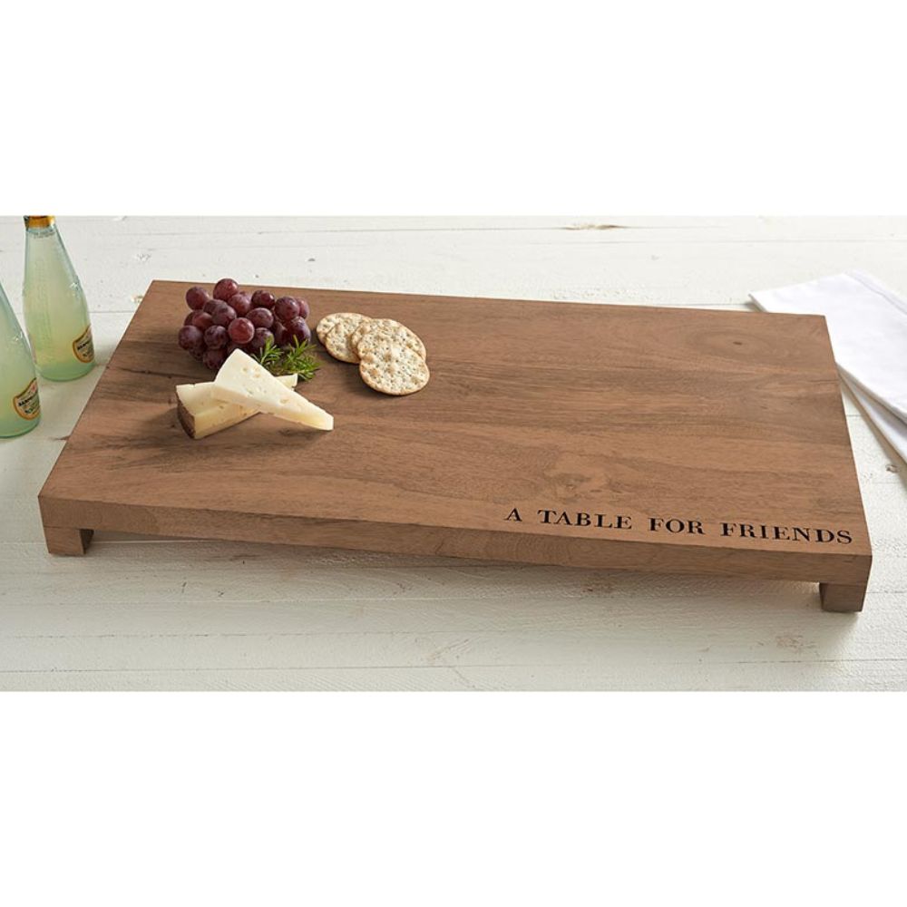 A Table for Friends Elm Wood Serving Tray by Santa Barbara Design ...