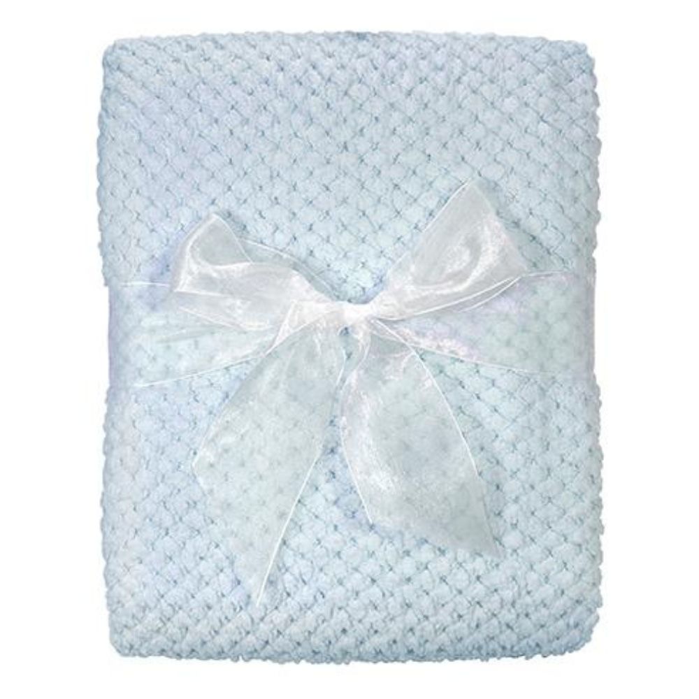 Shop Blue Corn Fleece Blanket by Stephan Baby | queenb