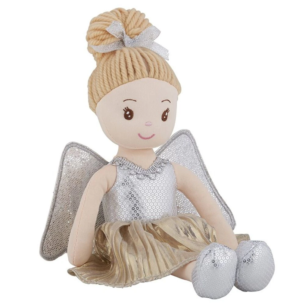 Silver Angel Doll by Stephan Baby | Support Small New Zealand Businesses