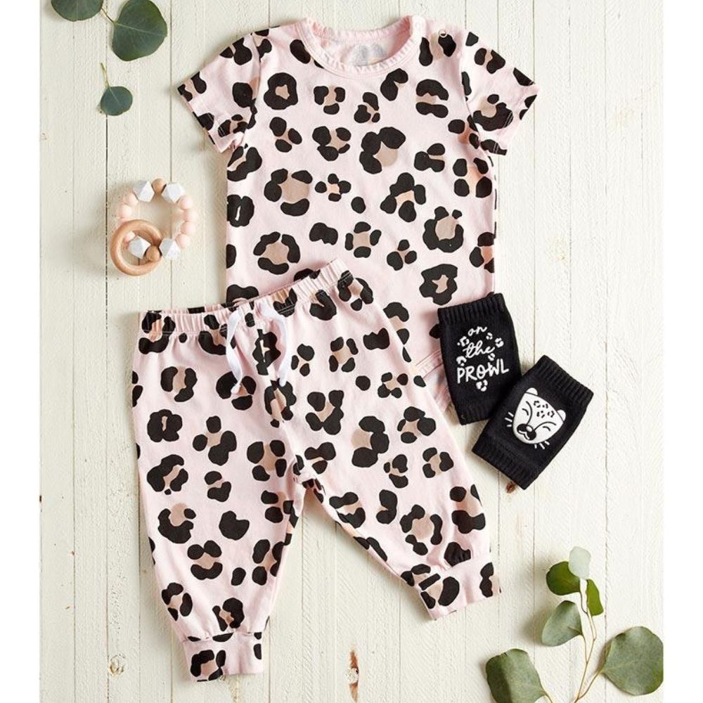 Shop Online | Cheetah Print Snapshirt (6-12 months) by Stephan Baby ...