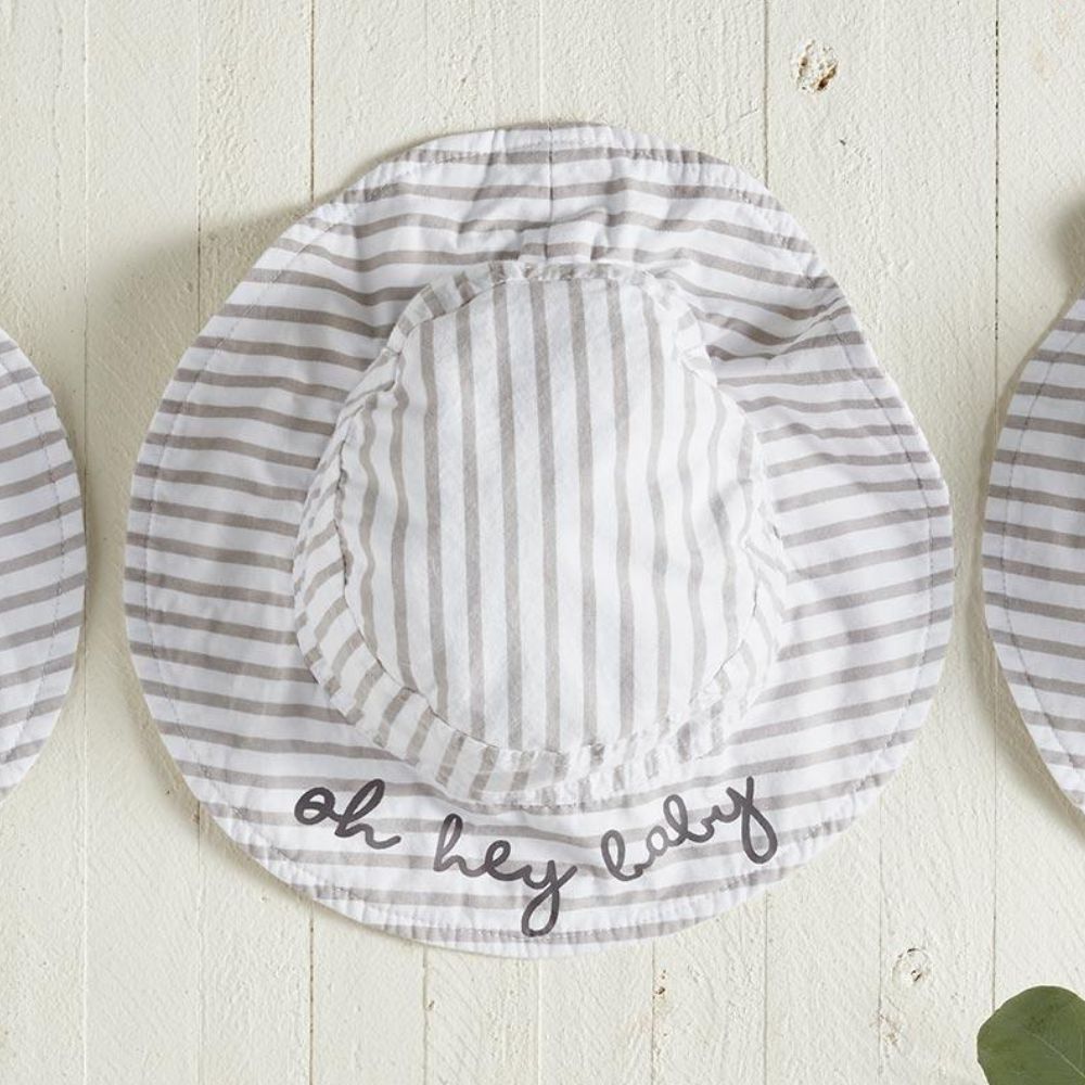 Buy Oh Hey Baby Bucket Hat by Stephan Baby | queenb