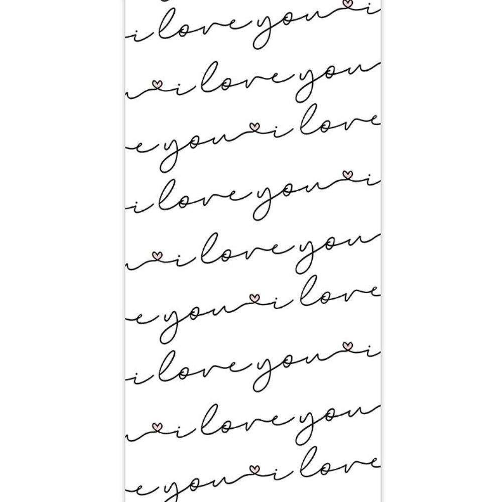 I Love You Paper Table Runner by Santa Barbara Design Studio | Support ...