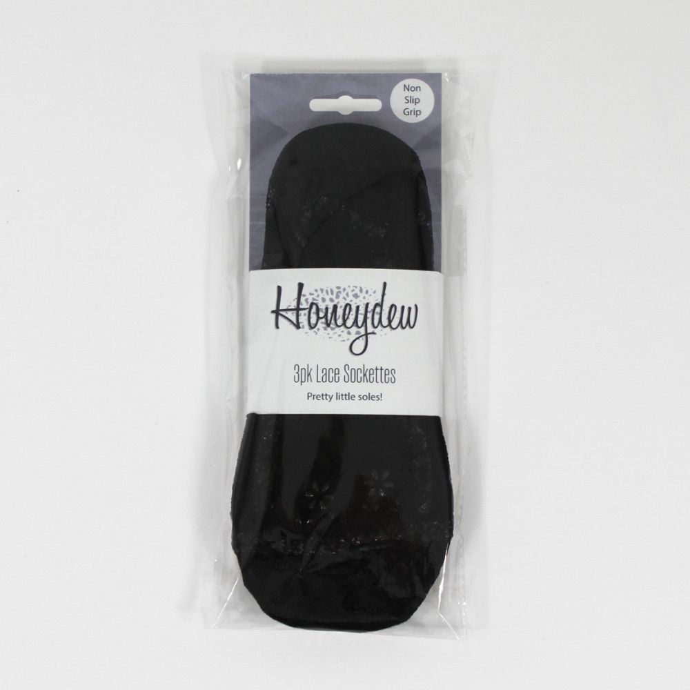 Purchase Lace Sockettes - 3 pack by Honeydew | queenb.co.nz