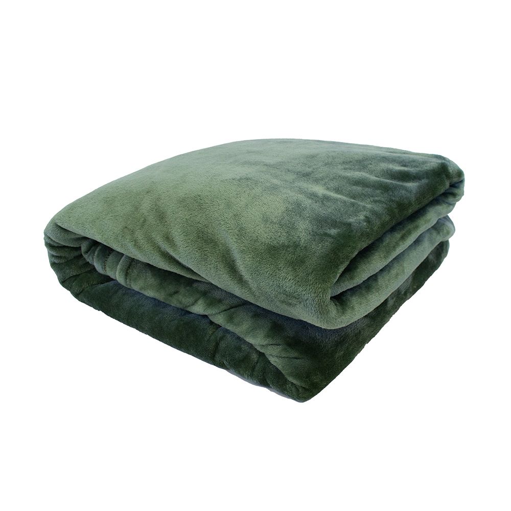 The Ultraplush Blanket Moss by Bambury | queenb | Buy Now