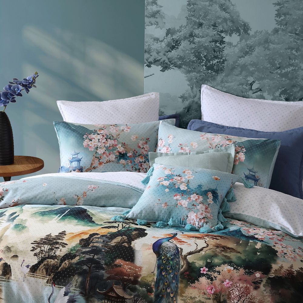 Buy Kinobo Blue Duvet Cover Set by Logan & Mason | Support Small New ...