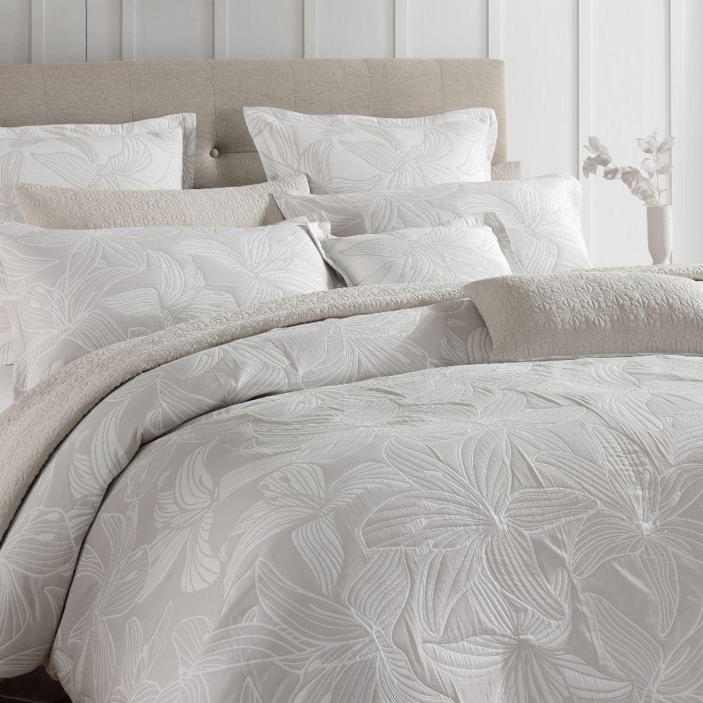 Grace Dove Duvet Cover Set by Platinum Collection | queenb | Buy Now