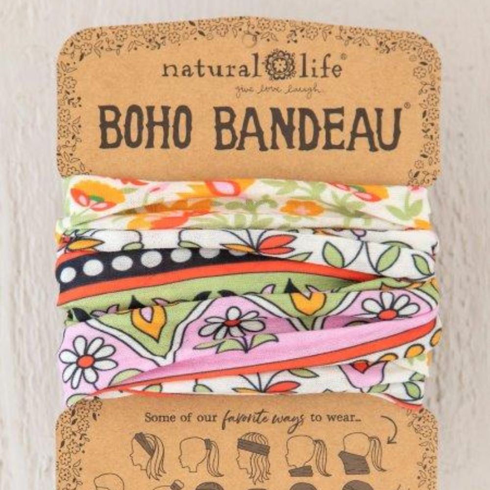Boho Bandeau - Lilac Orange Border by Natural Life | queenb | Shop Online
