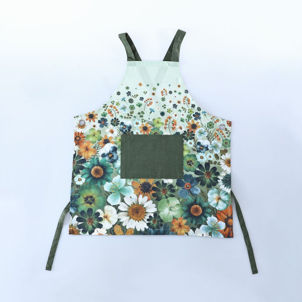 Shop Flowerfield Apron by MM Linen Online | Quality Home Décor