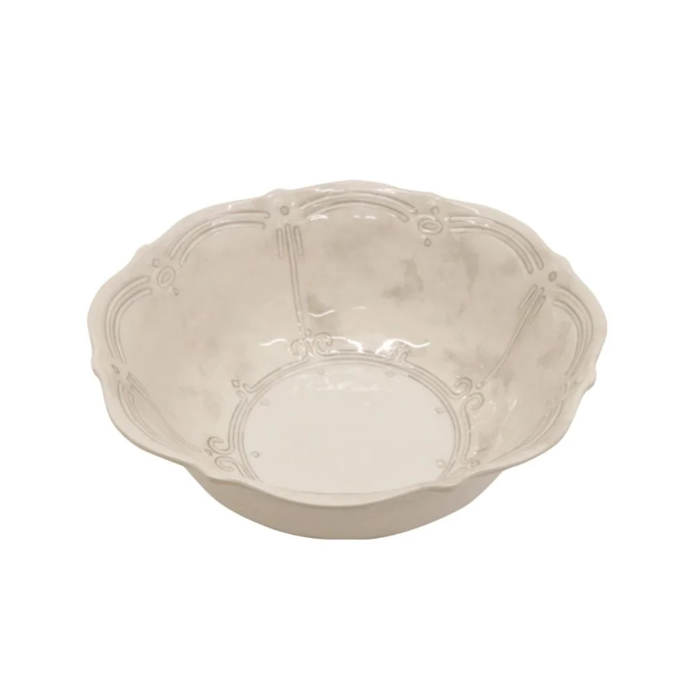 Melamine French Grey Bowl 30cm by Le Forge | queenb | Buy Now