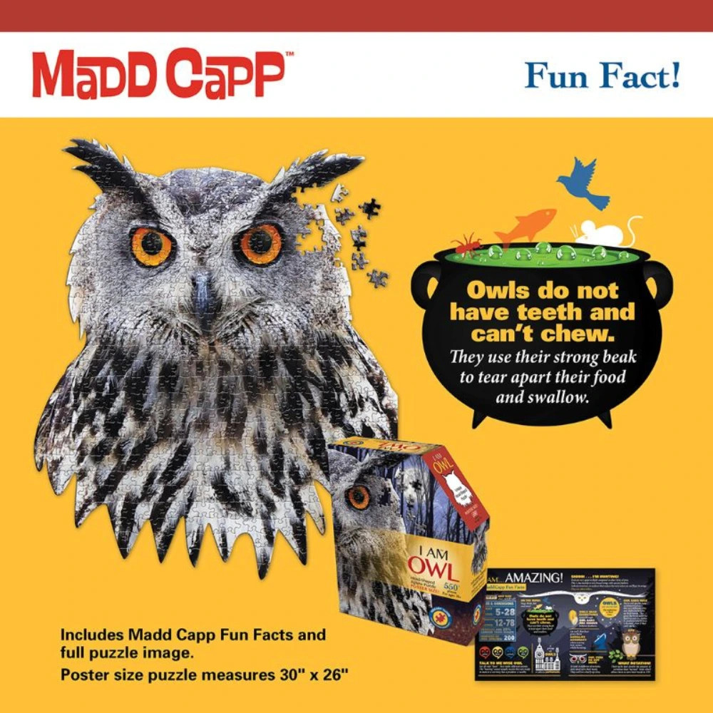 Purchase I Am Owl 300pc Jigsaw by MaDD CaPP | www.queenb.co.nz