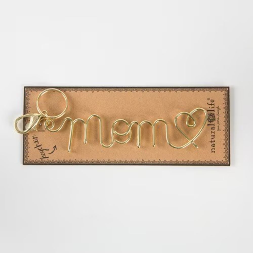 Key Clip Wire Word Mom by Natural Life | queenb | Shop Online
