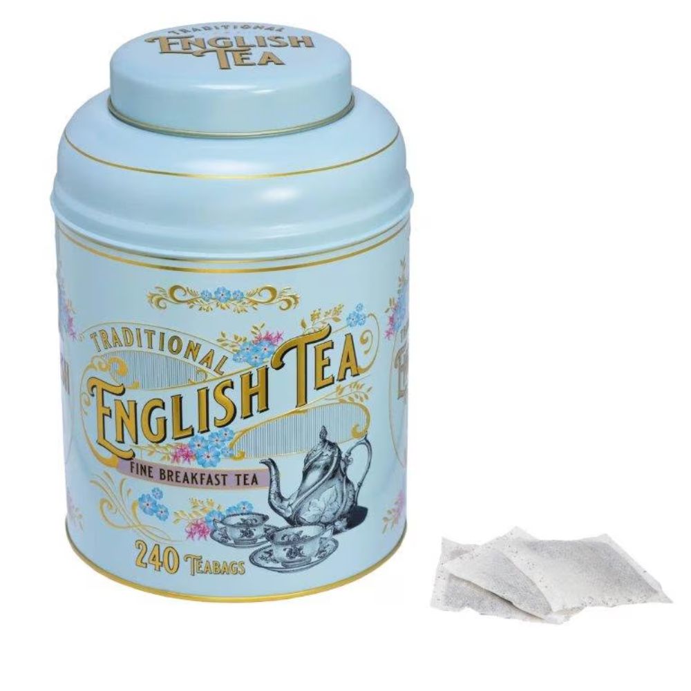 Purchase Vintage Victorian Tea Caddy - Powder Blue 240 Eb Teabags by ...