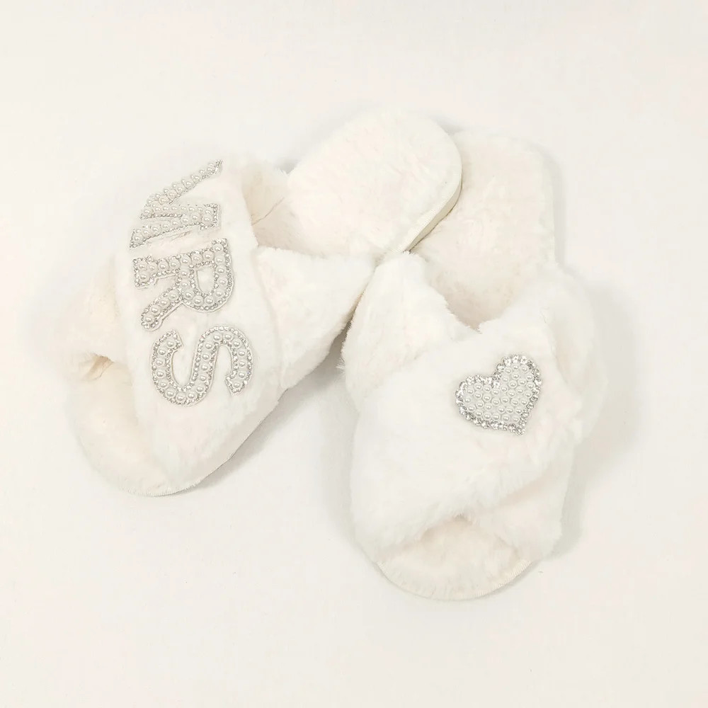 Buy Honeydew Plush Slippers | queenb.co.nz