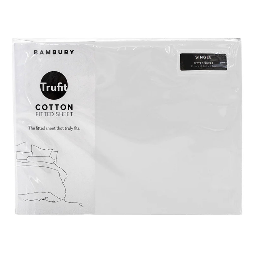 Shop Trufit Fitted Sheets by Bambury | queenb