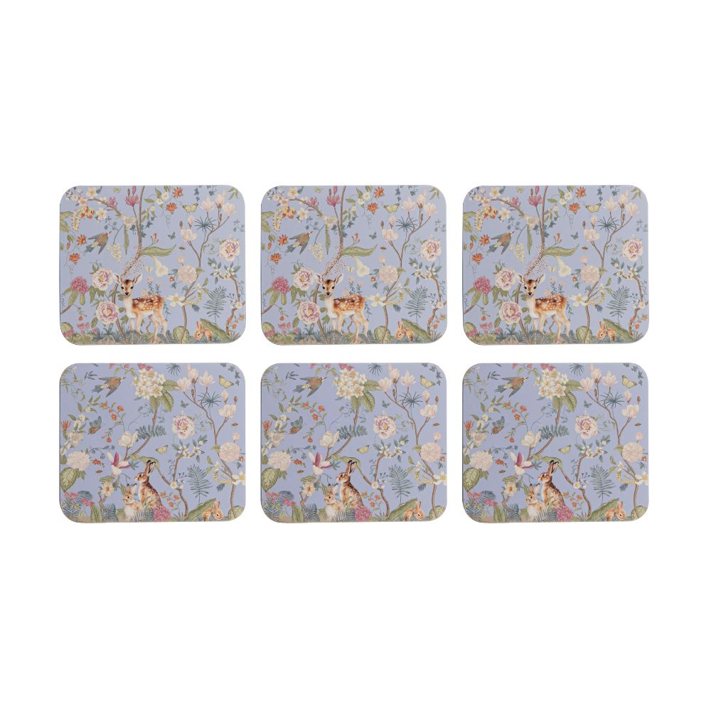 Enchanted Forest 6pk Coaster by Ashdene | queenb | Shop Online