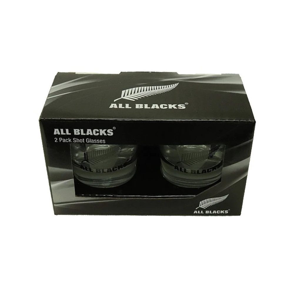 Purchase All Blacks Shot Glass Pack of 2 | queenb.co.nz