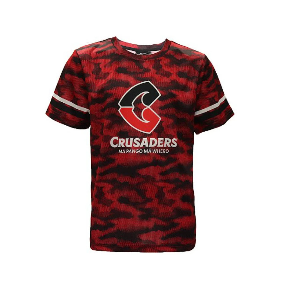 Purchase Crusaders Super Rugby Kids T-shirt Red | queenb.co.nz