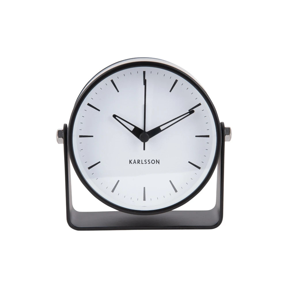 Buy Calm Alarm Clock Black by Karlsson Online | queenb.co.nz