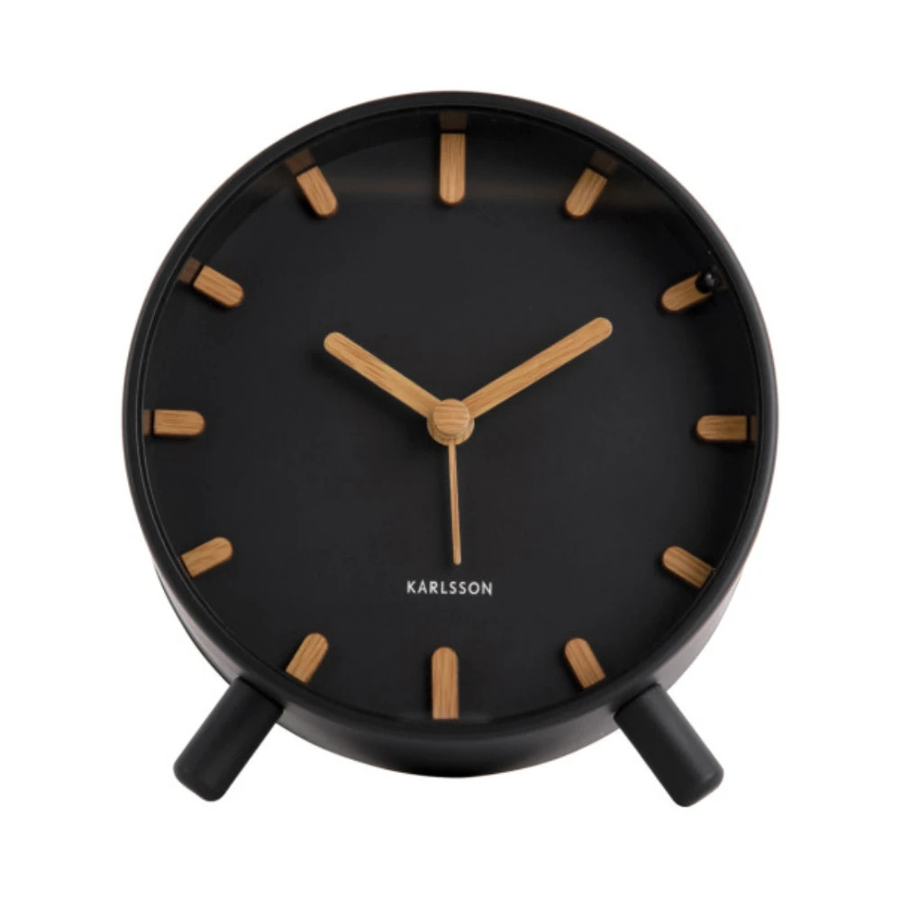 Buy Grace Alarm Clock Black by Karlsson Online | queenb.co.nz