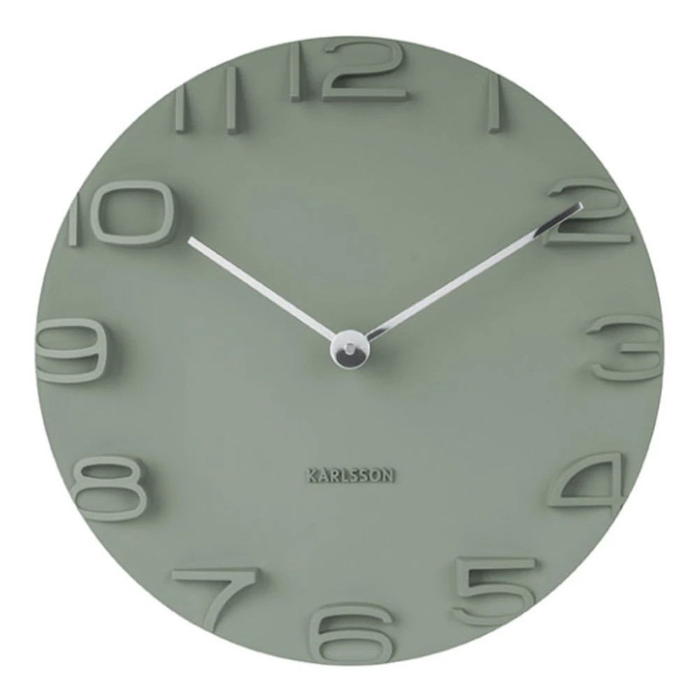 Buy On The Edge Clock Jungle Green by Karlsson Online | queenb.co.nz