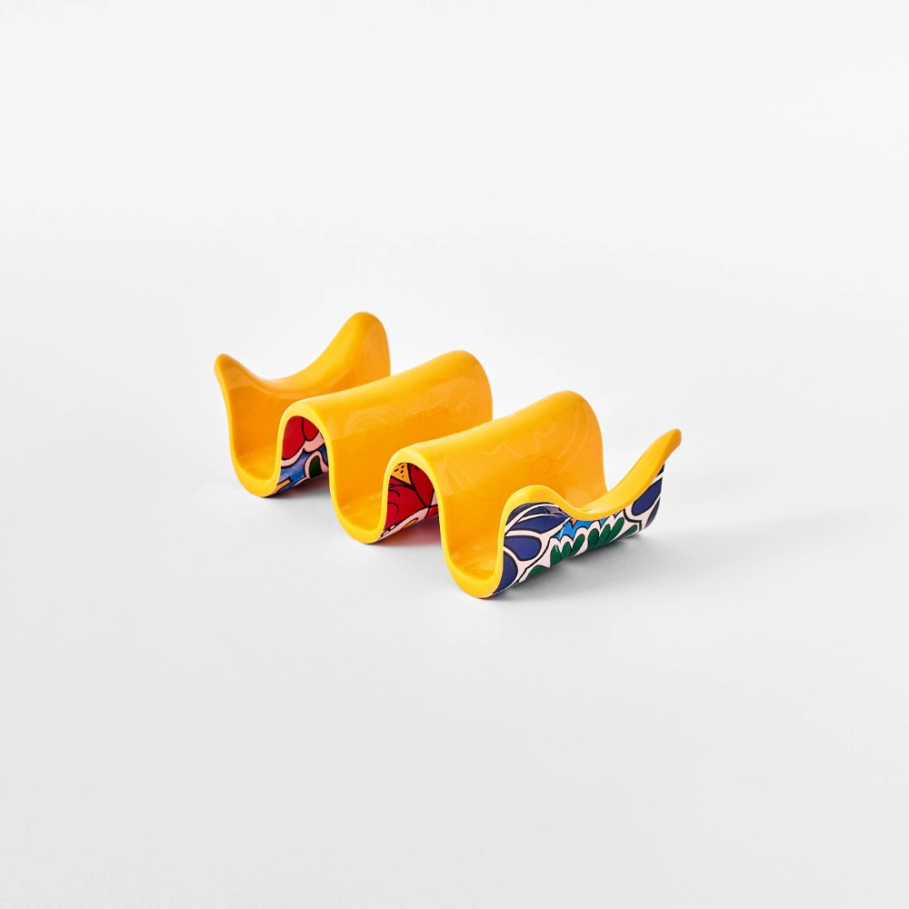 Purchase Taco Holder Multi Yellow by Prepara | queenb.co.nz