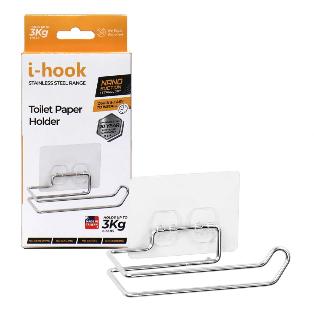 Purchase i-hook Toilet Paper Holder | queenb.co.nz