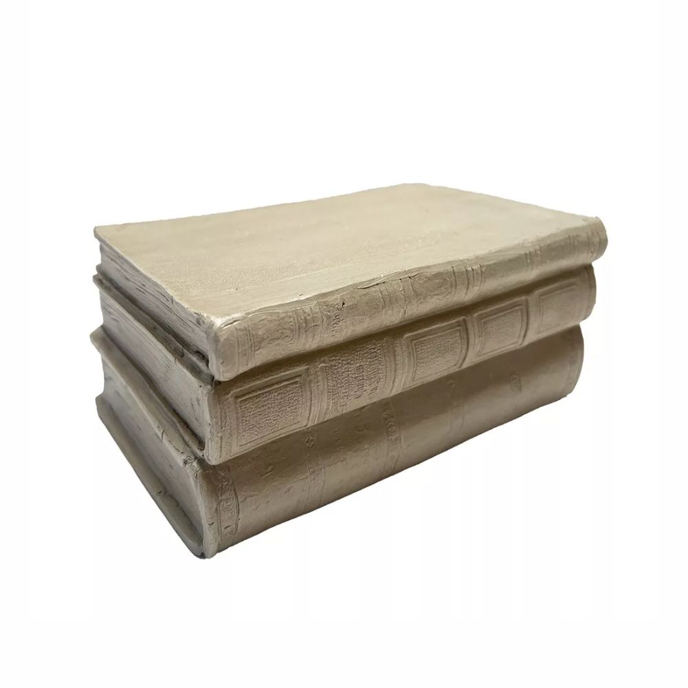 Purchase Antique Stacking Books Medium French White by Linens and More ...