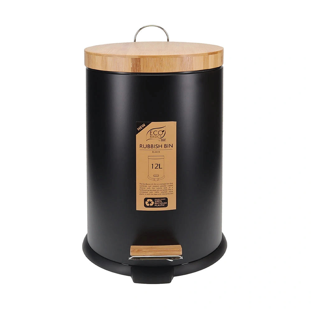 Purchase Eco Basics Rubbish Bin 12L by White Magic | queenb.co.nz