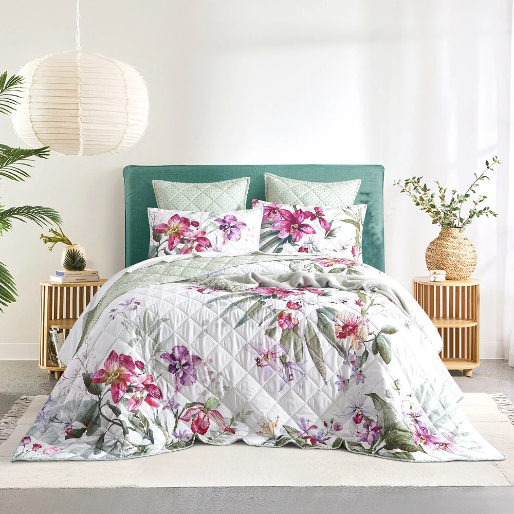 Purchase Kashmir Quilted Reversible Coverlet Set and Euro by Renee ...
