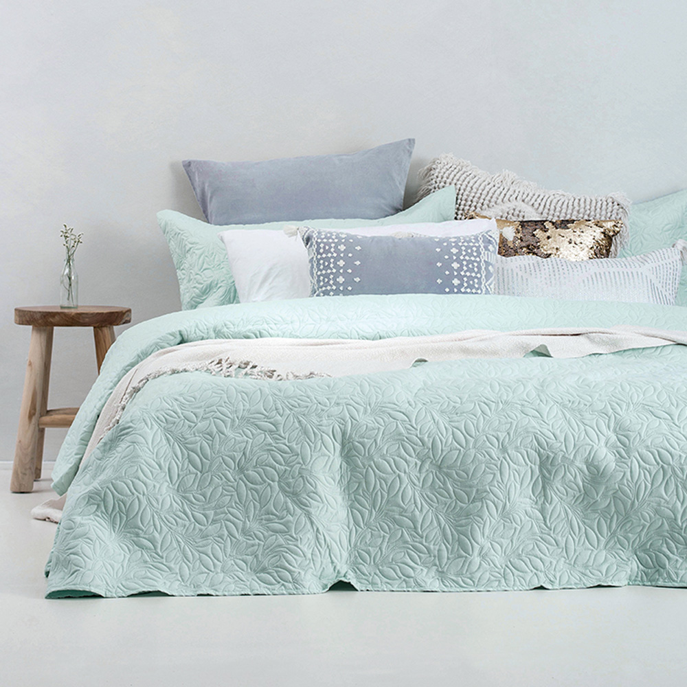 Shop Botanica Coverlet Set by Bambury with Afterpay