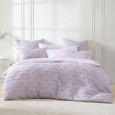 Reine Lilac Duvet Cover Set by Platinum Collection | queenb.co.nz ...