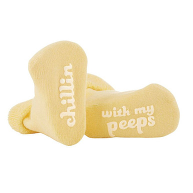 Shop Chillin' With My Peeps Socks by Stephan Baby | queenb