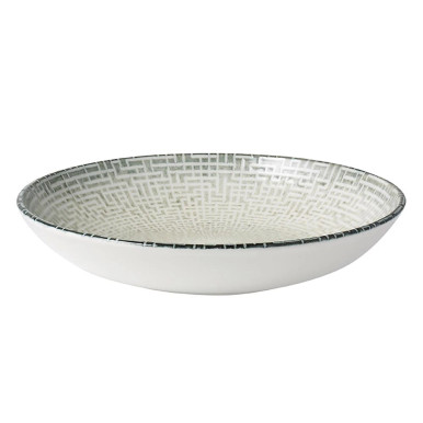 Purchase Maze Bowl Flared Grey 23cm (6 PK) by Bonna | queenb.co.nz