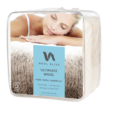Ultimate Wool Underlay (NZ Made) by Wool Bliss - queenb