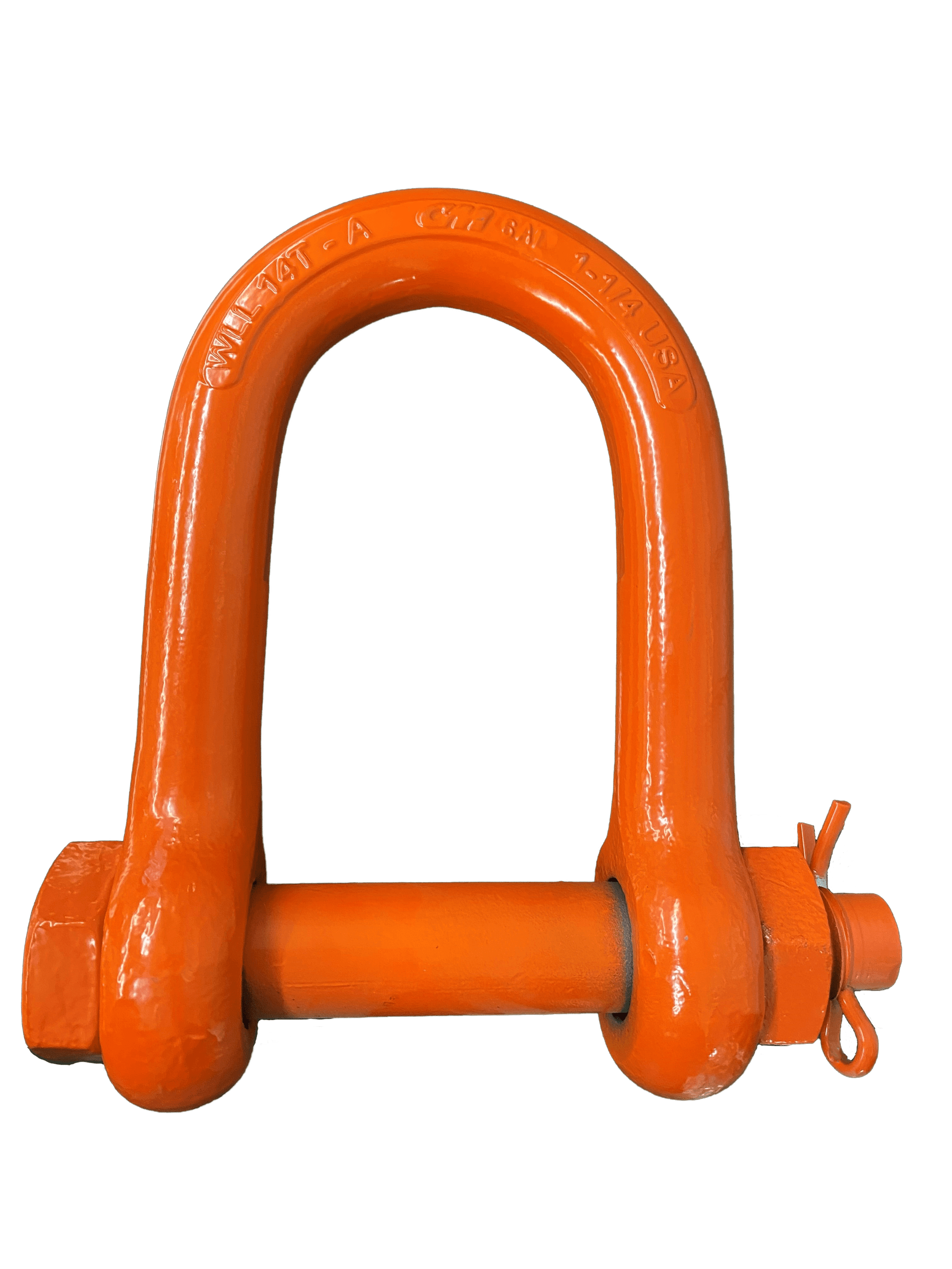 Shackle Bolt Type Long Reach - 1-1/4"