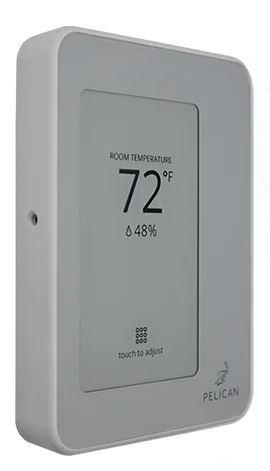 TC3 Pelican Touch Thermostat with Integrated Carbon Dioxide Sensor ...