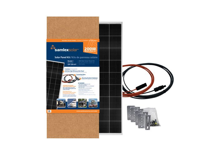 Samlex SSP-200-KIT 150 Watt Solar Panel Kit - Rfwel Engr E-Store