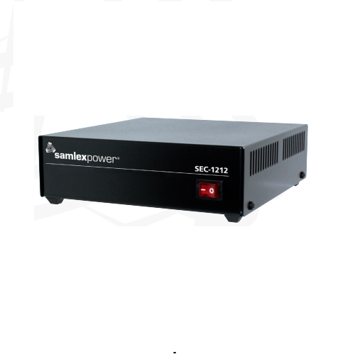 SEC-1212-SM Samlex 10 Amp Power Supply with Cover for Motorola Radios ...