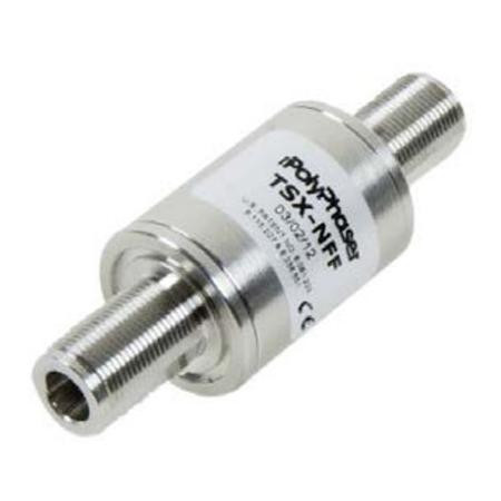 698-2700 MHz 500W Bulkhead Coaxial RF Surge Protector with N Female ...