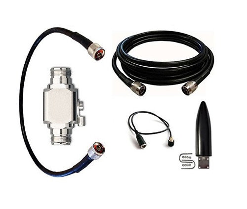 100 ft Omni-directional Antenna Kit for Verizon Jetpack MiFi 8800L ...