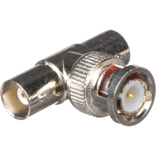 BNC "T" Connector Female-Male-Female - Rfwel Engr E-Store