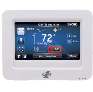 York S1-TRPU32P7HW-S Programmable Thermostat - Rfwel Engr E-Store