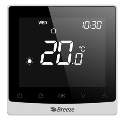 BC205-T TouchScreen For Boiler/Valve/Underfloor Heating Control Wired ...