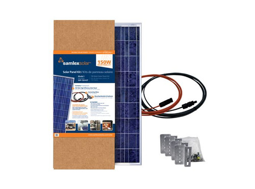 Samlex SSP-150-KIT 150 Watt Solar Panel Kit - Rfwel Engr E-Store