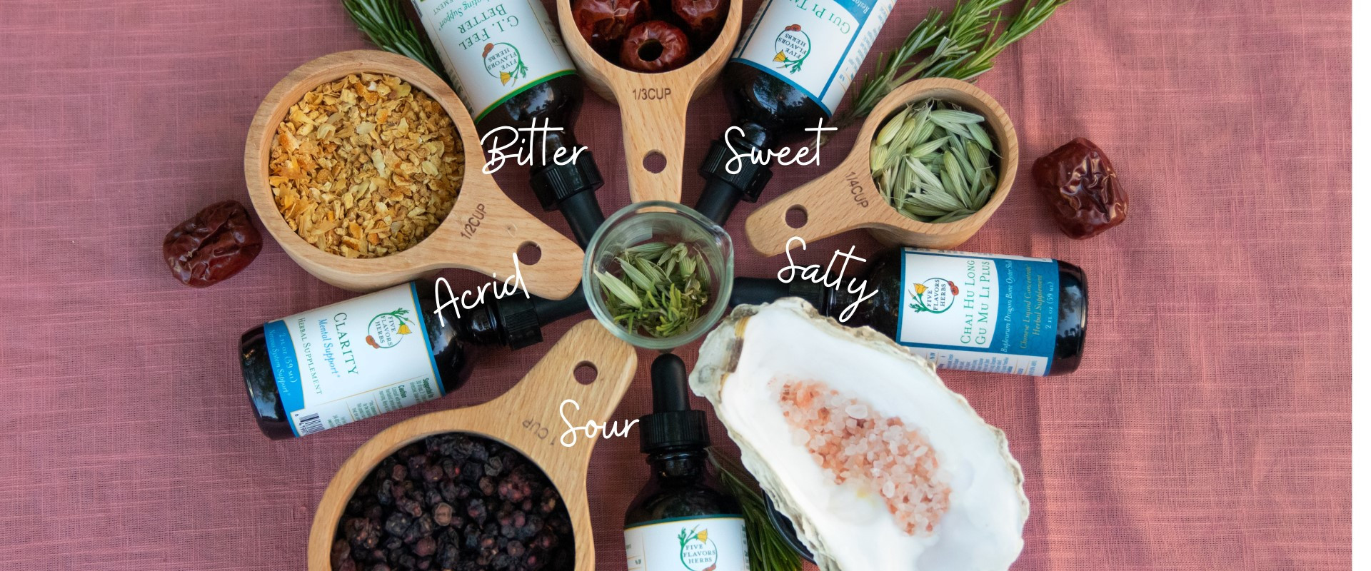The Five Flavors in Traditional Chinese Medicine - Five Flavors Herbs