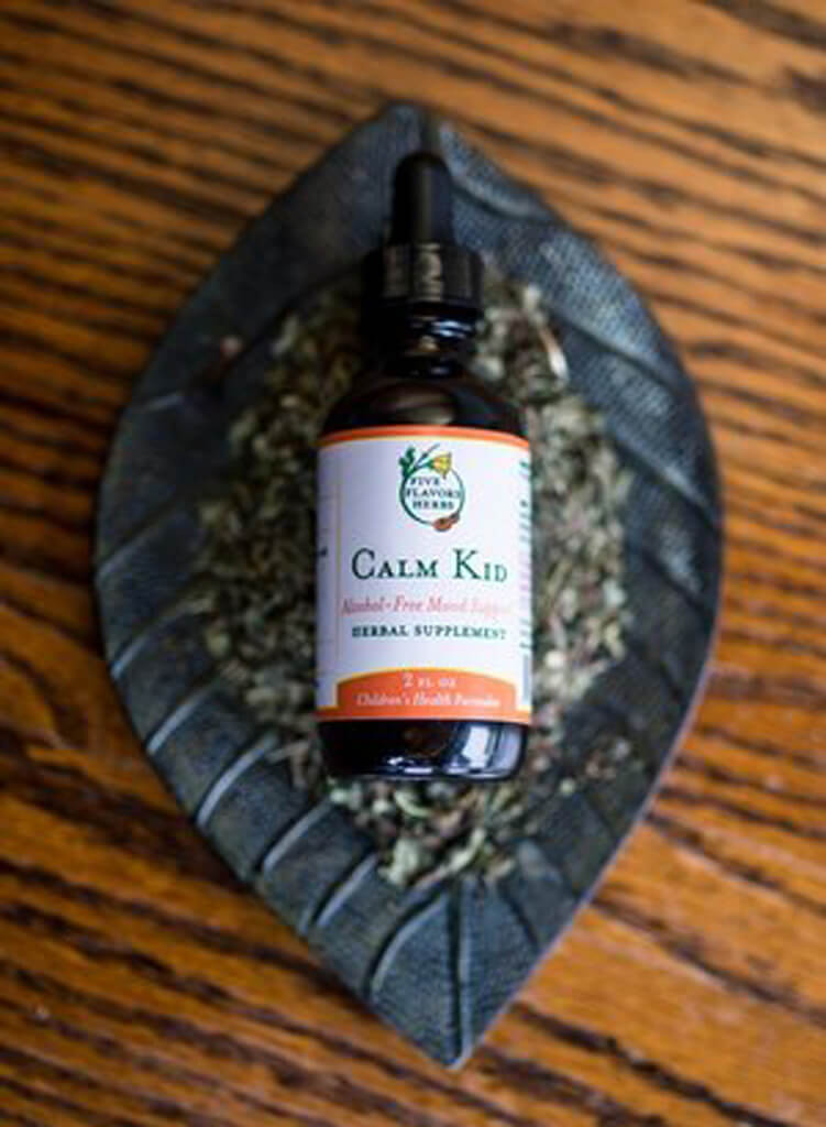 Organic Calm Kid Glycerite - Five Flavors Herbs