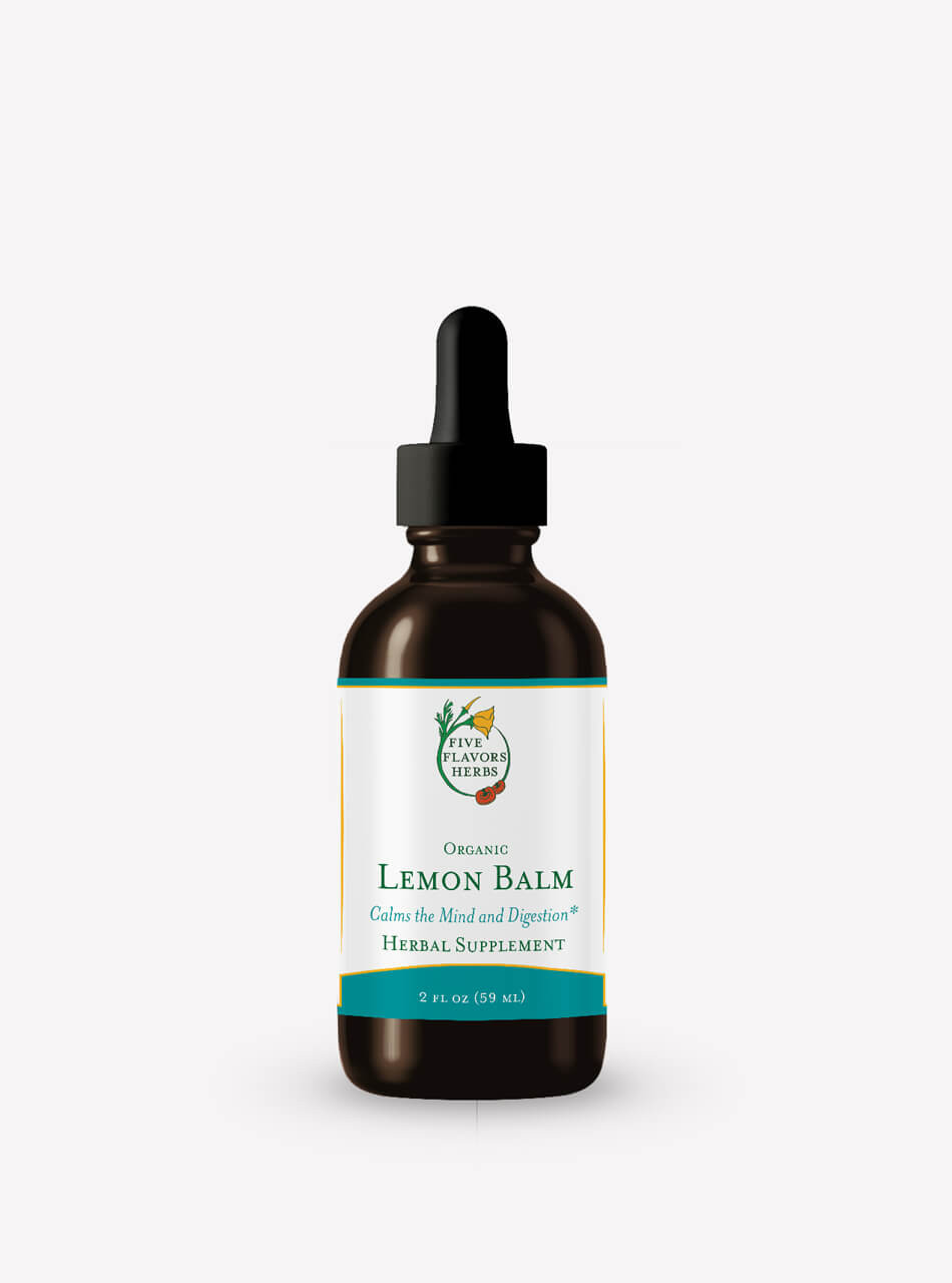 Lemon Balm Tincture - A Nerve Tonic | Five Flavors Herbs
