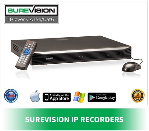 PoE NVR Systems for IP Cameras | SureVision
