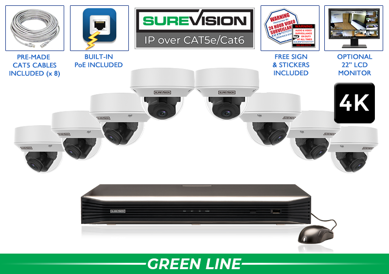 Security Camera Systems | 4K IP System