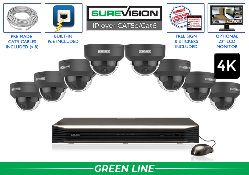 IP Security Camera System | 4K Security Cameras